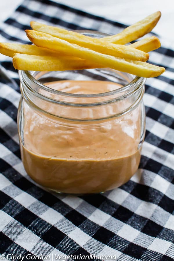 BBQ Ranch Sauce - perfect for dipping!