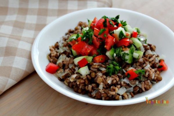 Judara - middle eastern lentils and rice