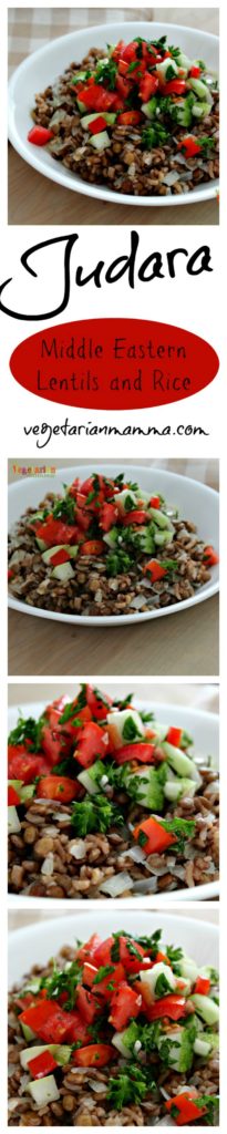Judara - middle eastern lentils and rice