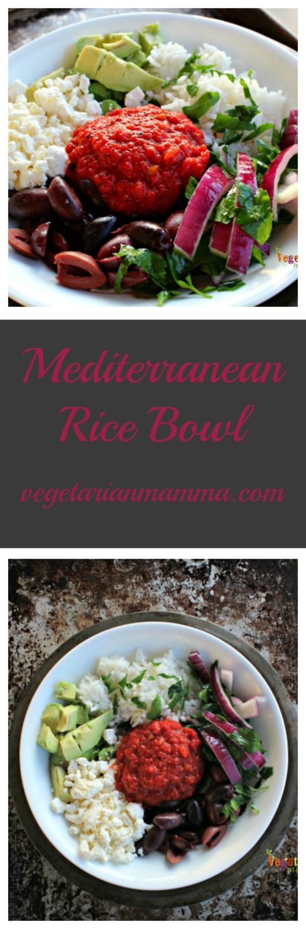 Mediterranean Rice Bowl