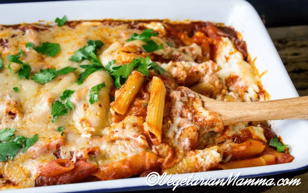 Deconstructed Lasagna - A Comfort Food Dinner - Vegetarian Mamma