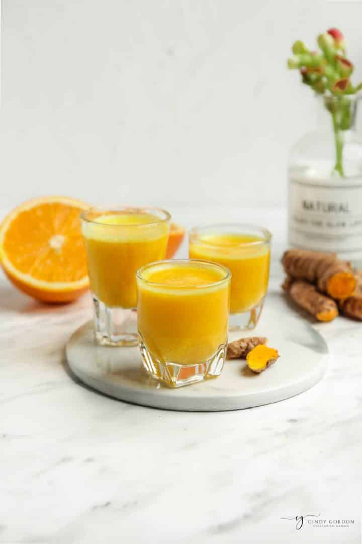 Turmeric Shots - Vegetarian Mamma