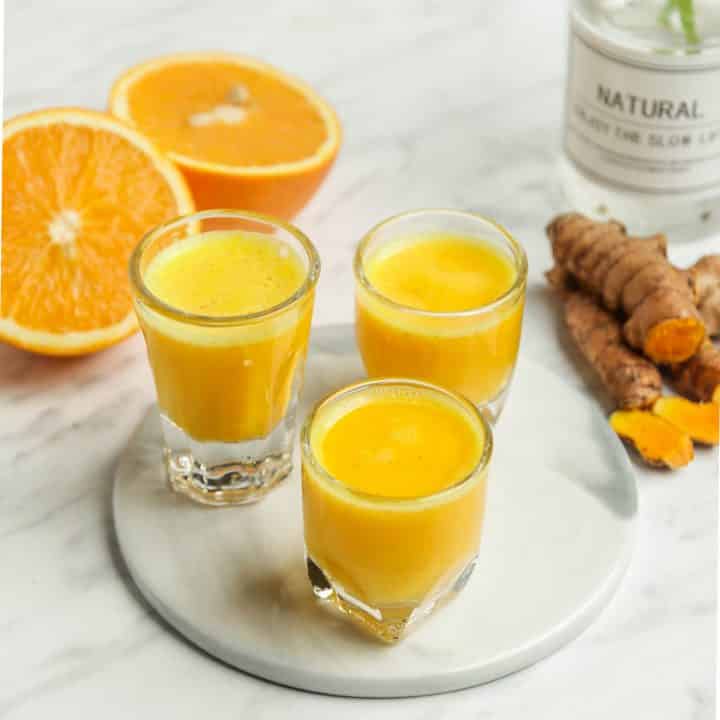 Turmeric Shots - Vegetarian Mamma
