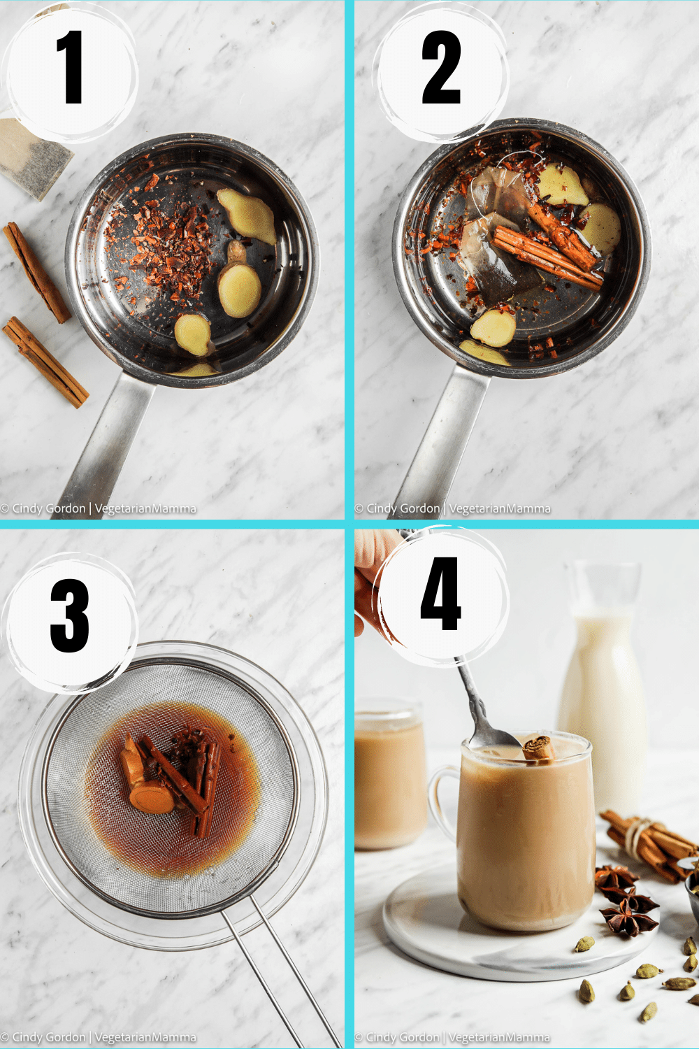 Iced Chai Tea Latte - Vegetarian Mamma