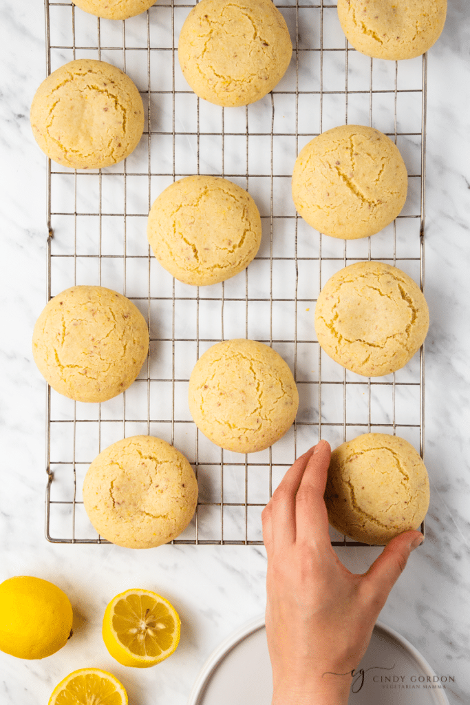 Vegan Lemon Cookies - Vegetarian Mamma