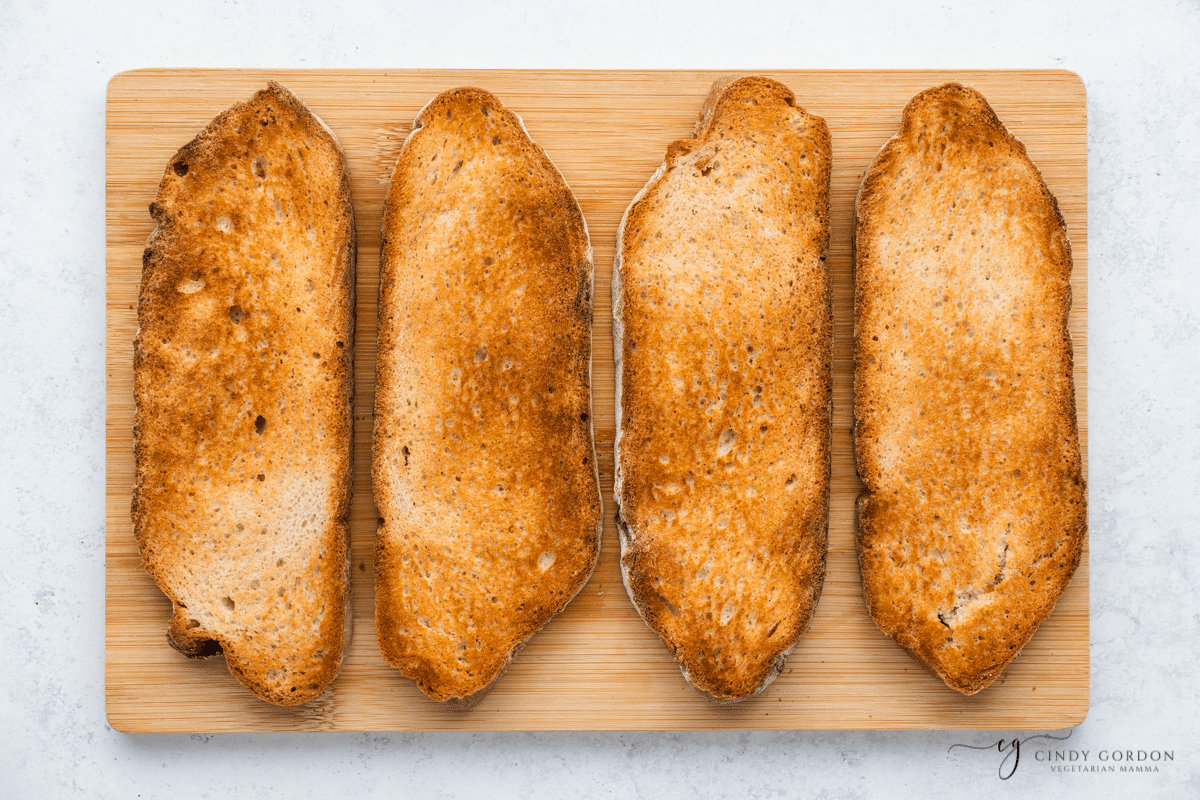 Blueberry Toast - Vegetarian Mamma