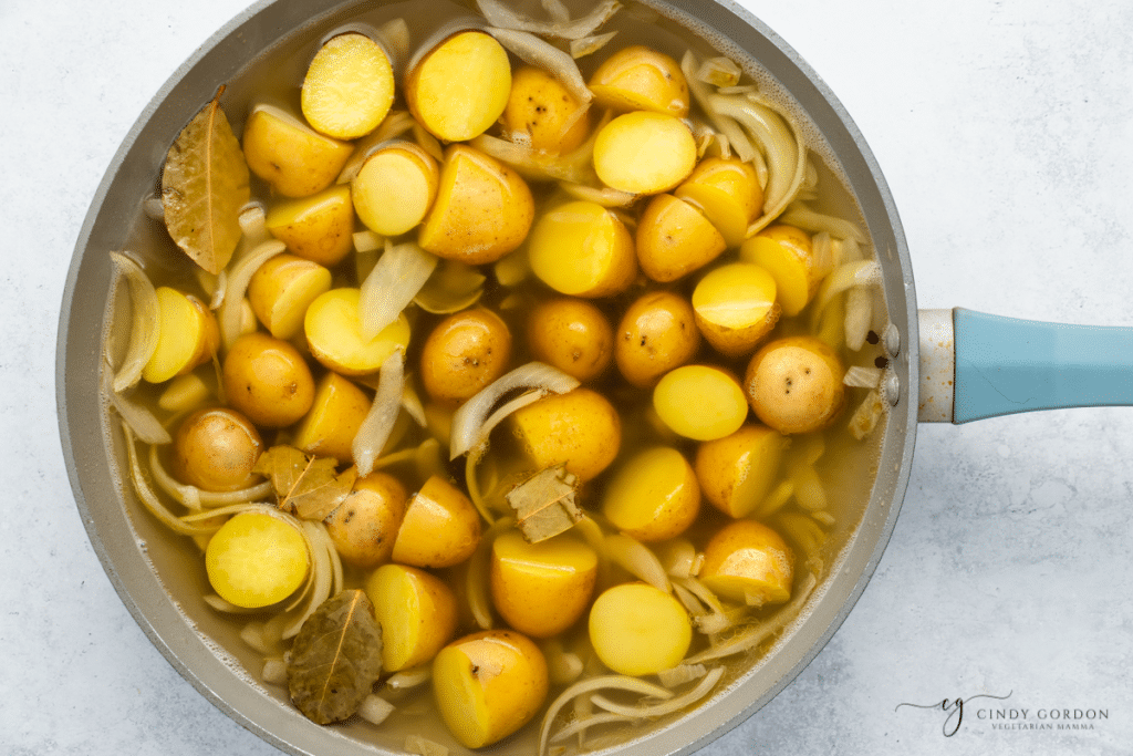 Pickled Potatoes - Vegetarian Mamma