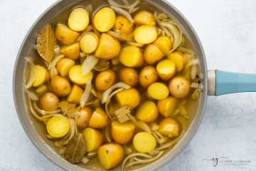Pickled Potatoes - Vegetarian Mamma