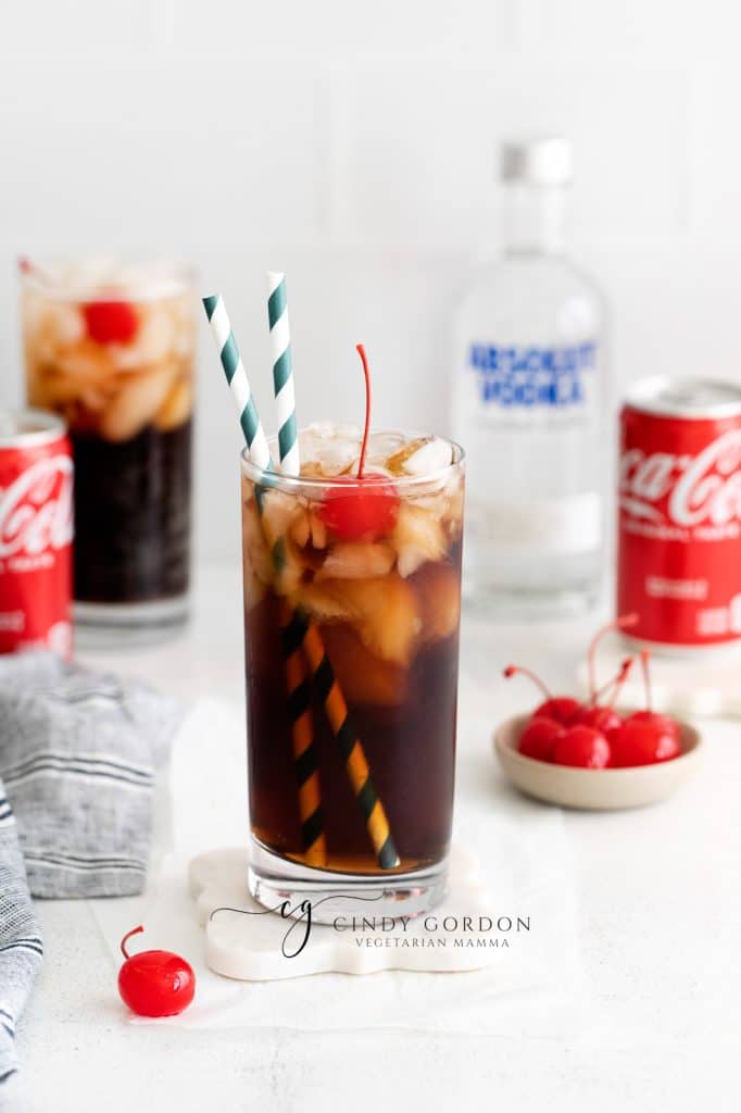 Vodka coke - Vegetarian Mamma