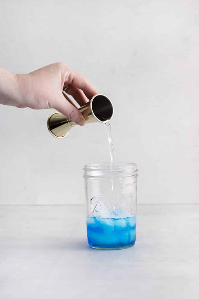 Blue Motorcycle Drink - Vegetarian Mamma