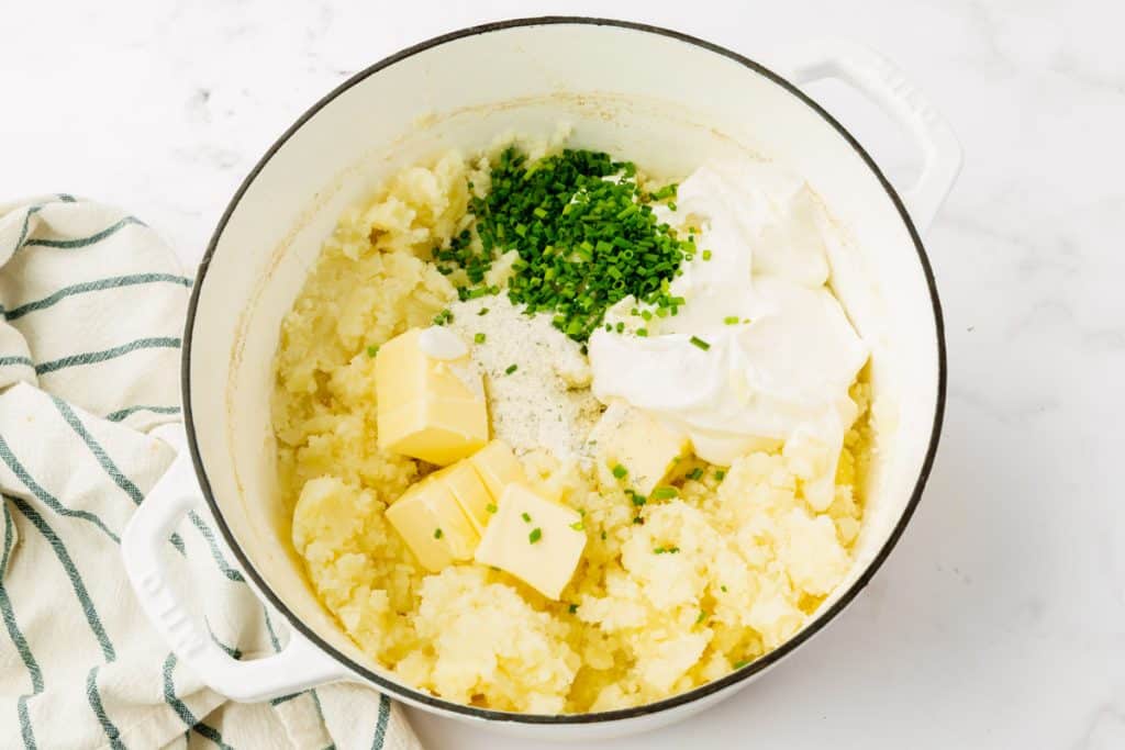 Ranch Mashed Potatoes - Vegetarian Mamma