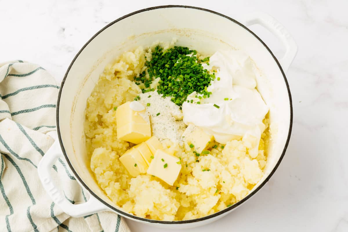 Ranch Mashed Potatoes - Vegetarian Mamma