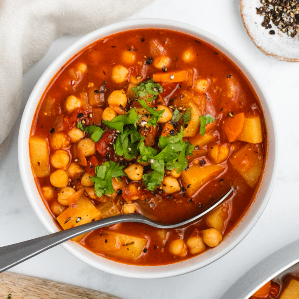 Chickpea Soup - Vegetarian Mamma