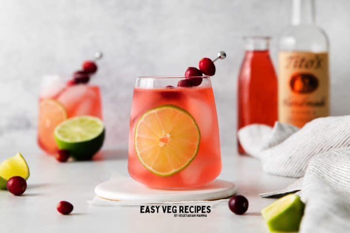 Cosmo Cocktail Recipe - Vegetarian Mamma