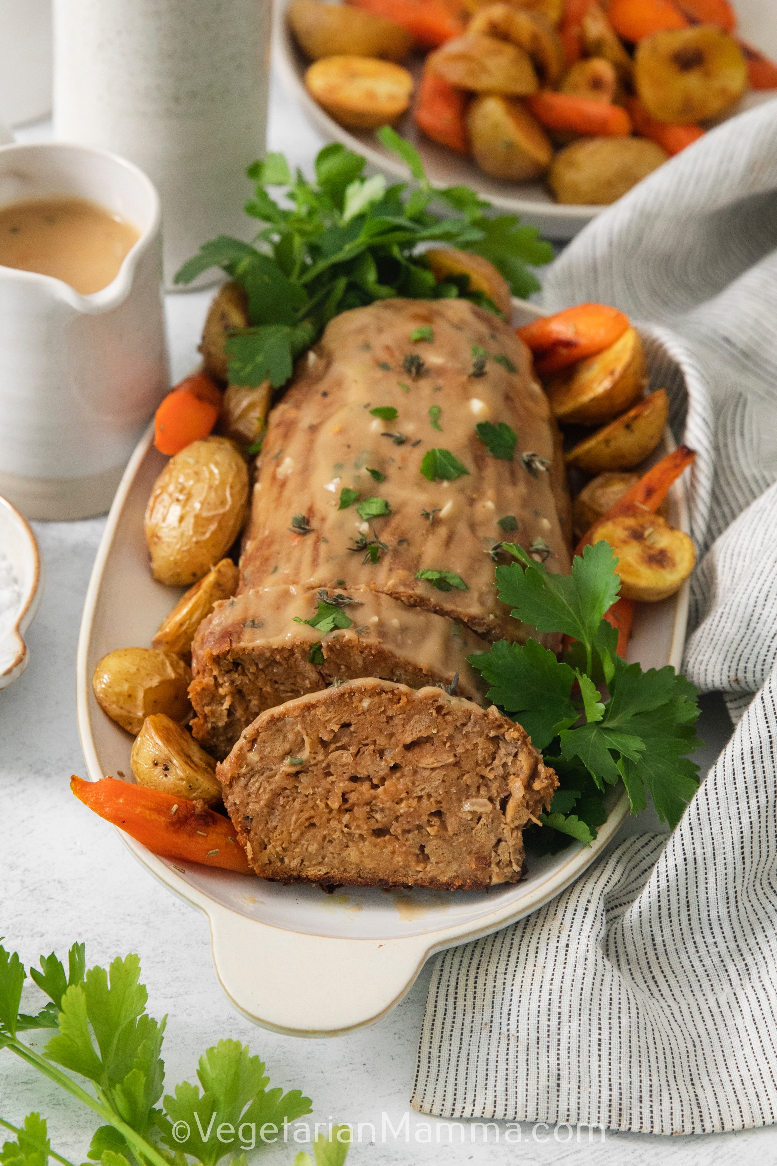 Meatless Roast Beast - Vegetarian Mamma